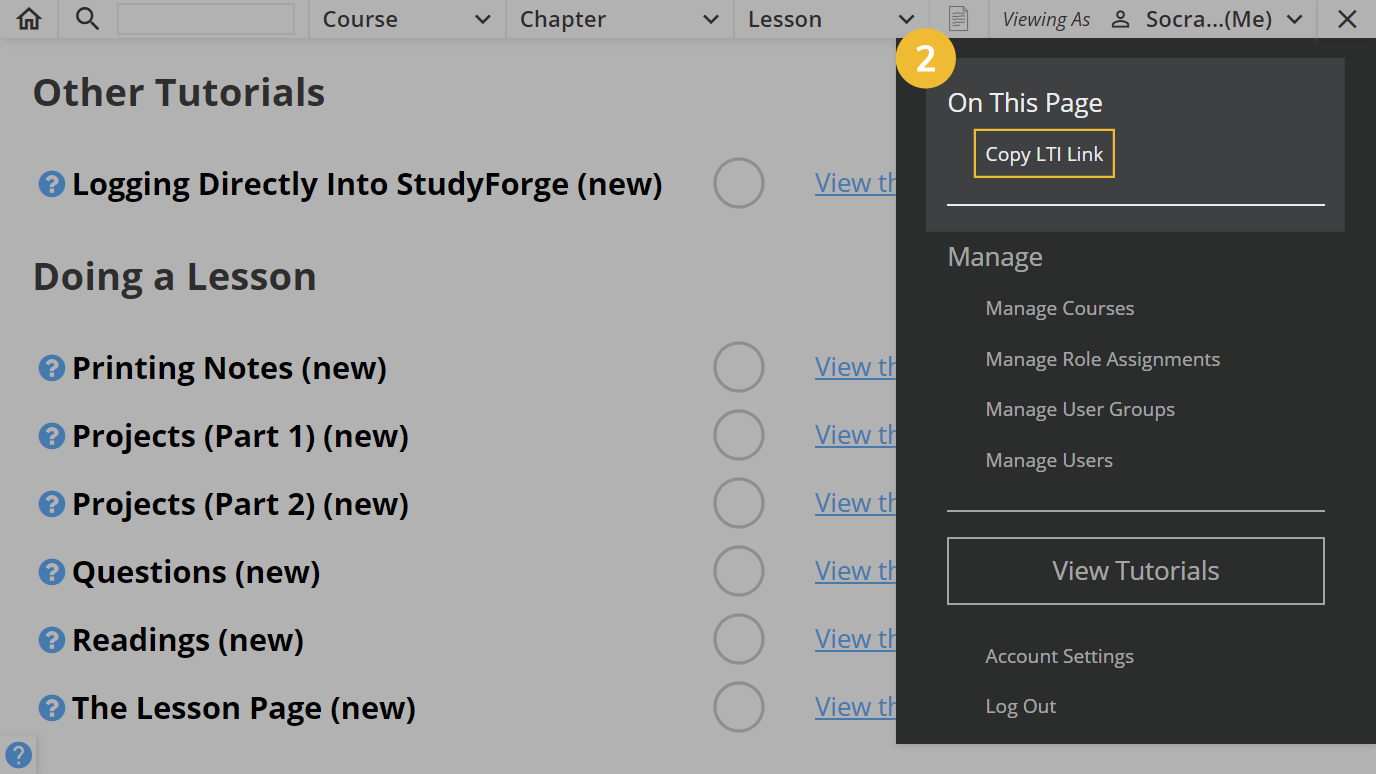 Moodle | Linking to StudyForge Content